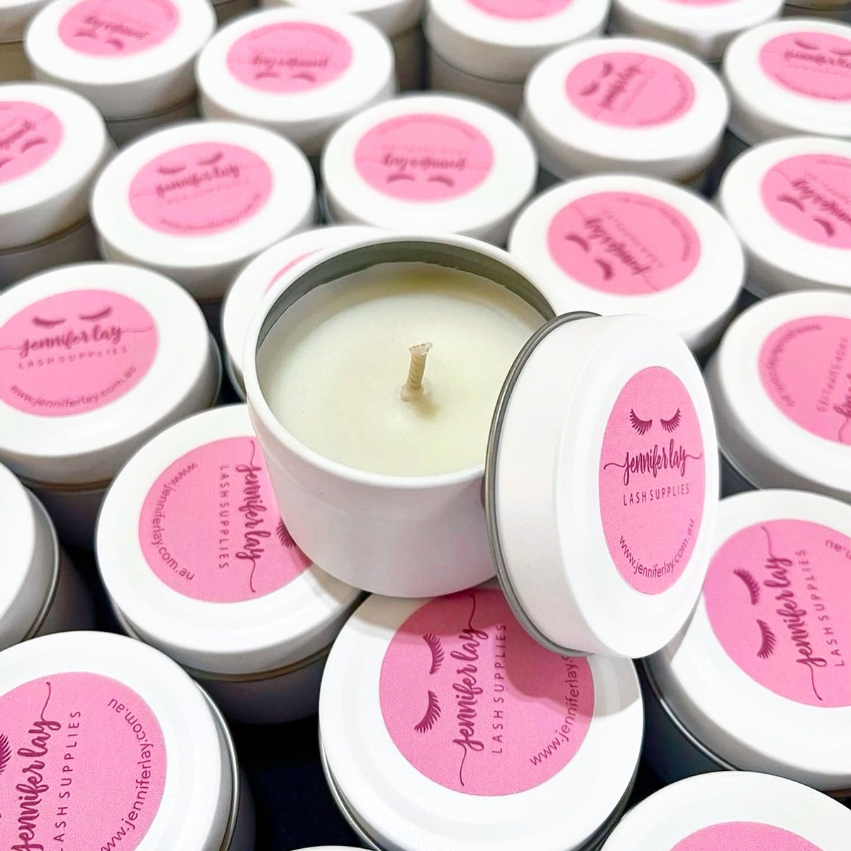 Small Branded Candle Tins – Corporate & Event Gifts (MOQ 20)