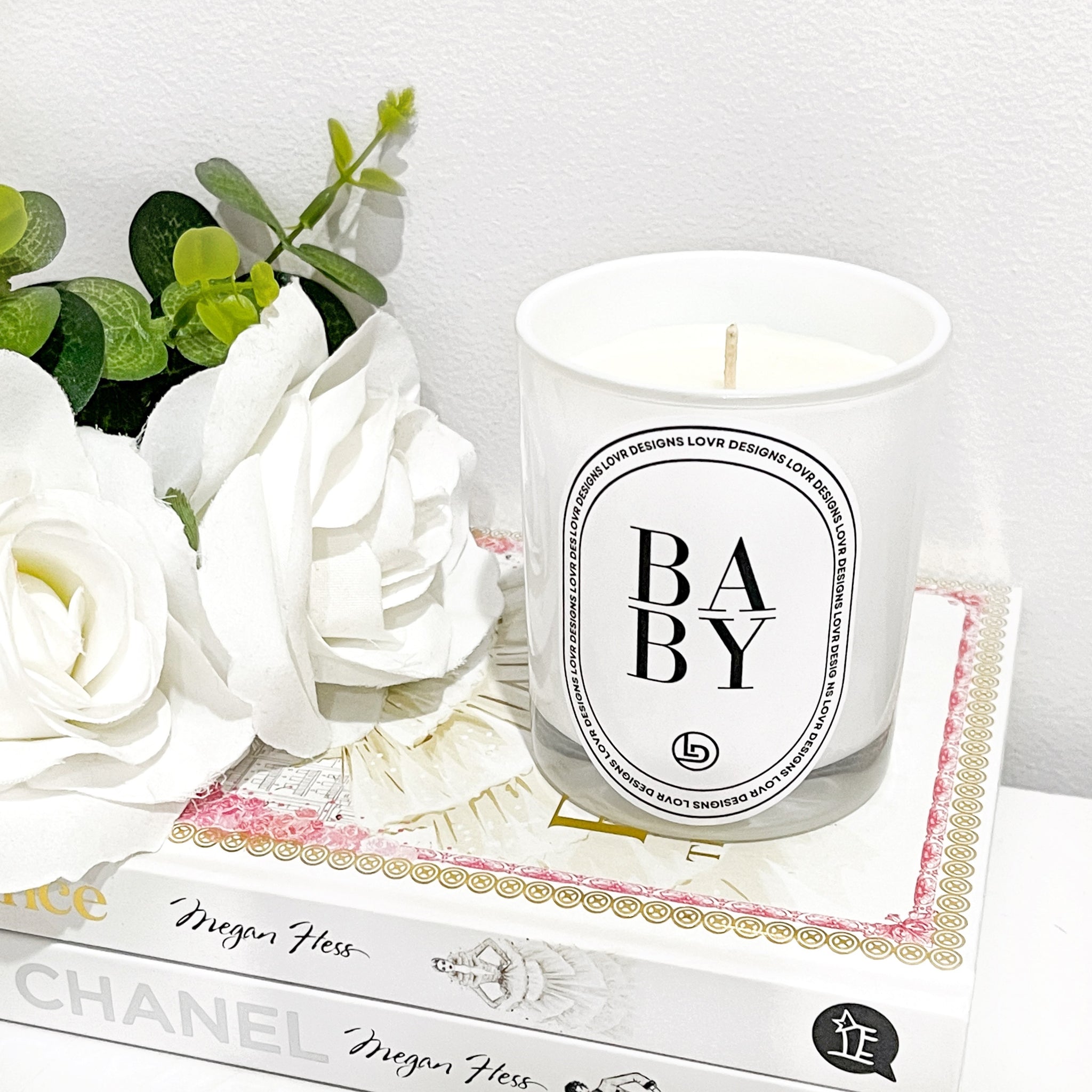 BABY Soy Candle – Hand-Poured 200 g Candle | Perfect Newborn Gift
